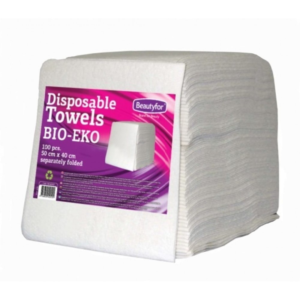 Beautyfor BIO-EKO Disposable Towels, 100 pcs. - Satos Solutions